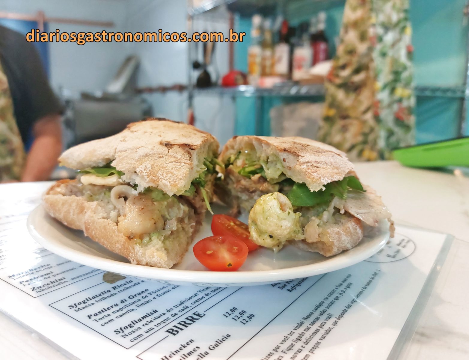 A porchetta do Cannoli do Calimano | Diários Gastronômicos